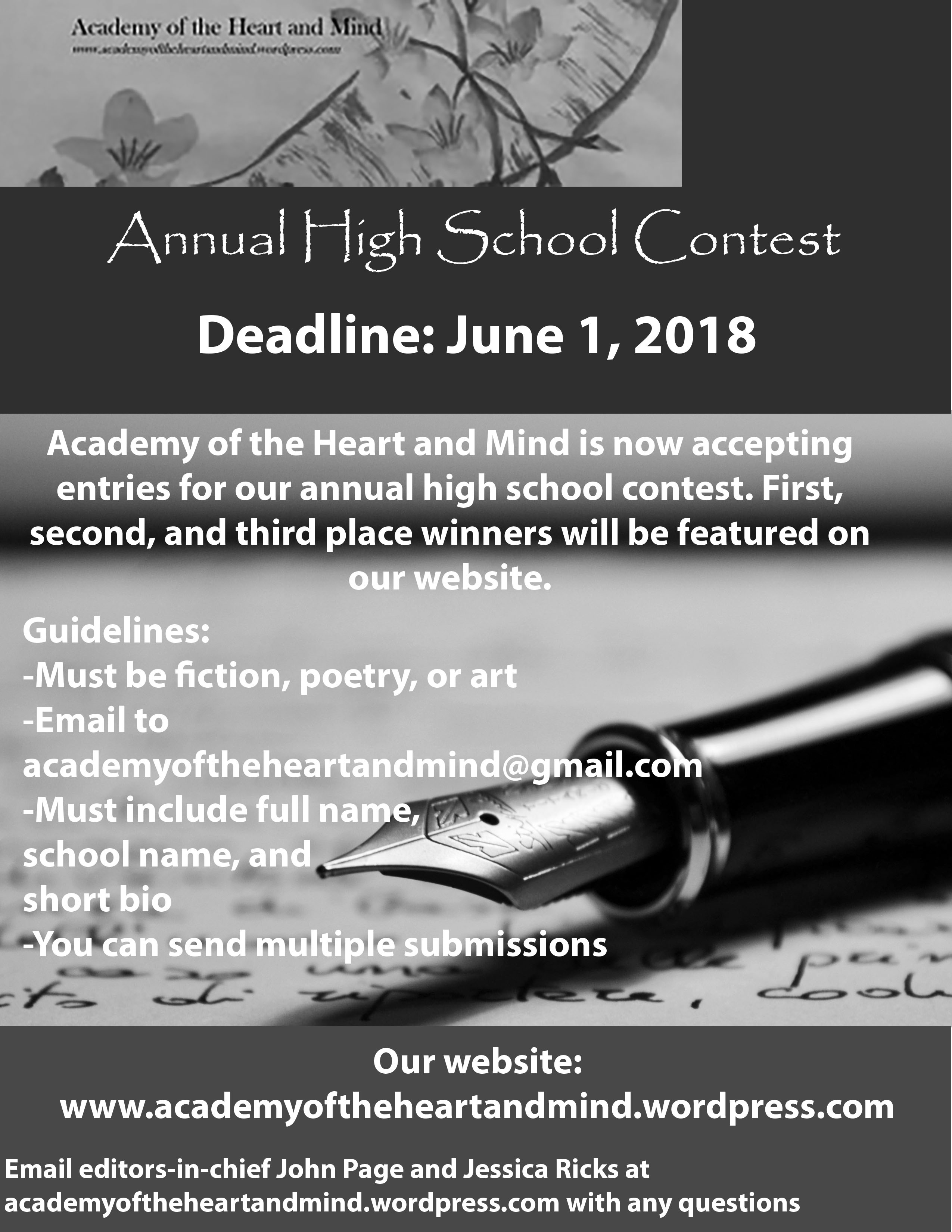 Annual High School Contest – Pegasus